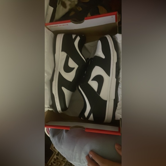 Nike | Shoes | Nike Panda Dunks Size 55 Mens And 75 Womens Shoes | Poshmark